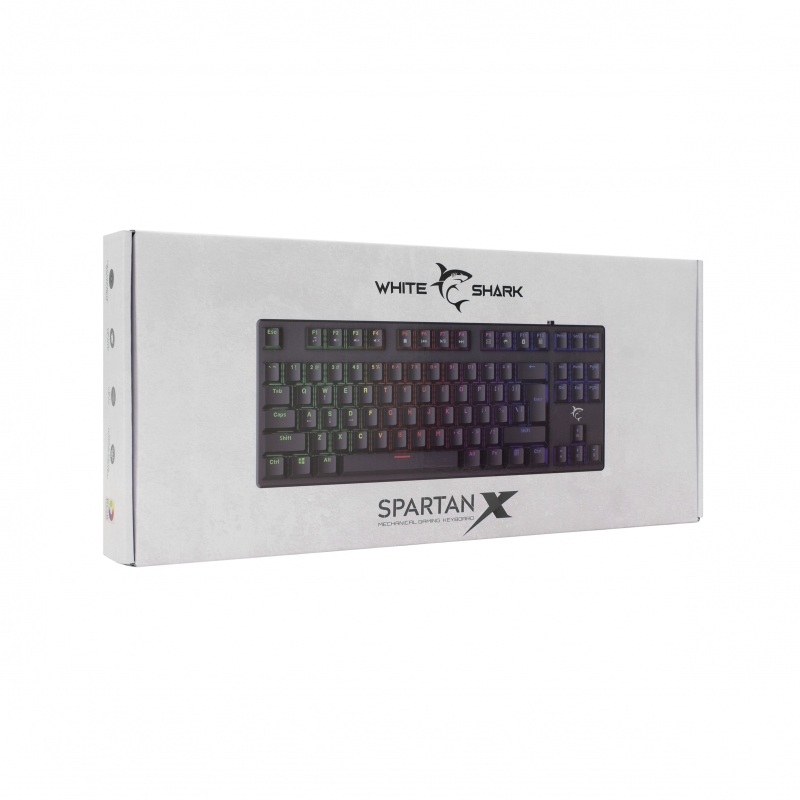 Keyboards White Shark Gk-2101 Spartan X/us